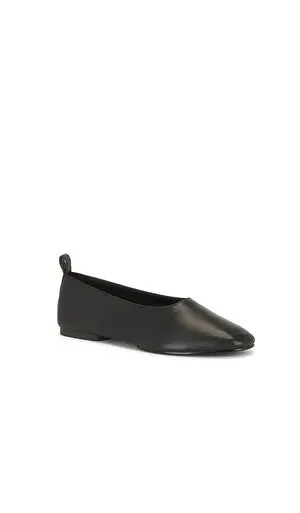 Madewell Freja Flat In Black