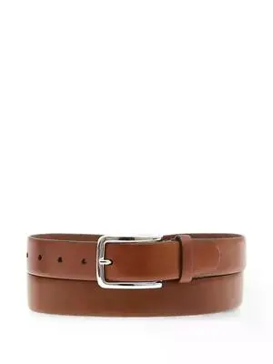 THE BRIDGE Leather Belt - Brown