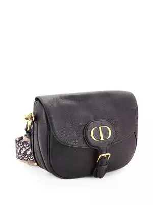 Dior Bobby Flap Bag Leather Large Crossbody Bag