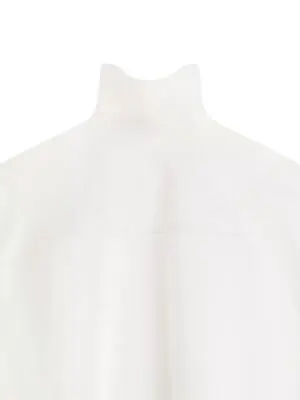 Givenchy Back-to-front Tie-up Shirt In Nappa Leather