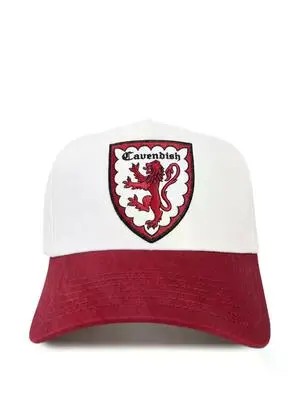 CAVENDISH Logo-patch Baseball Cap - White