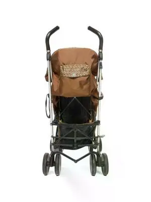 Fendi Ff Motif Foldable Stroller