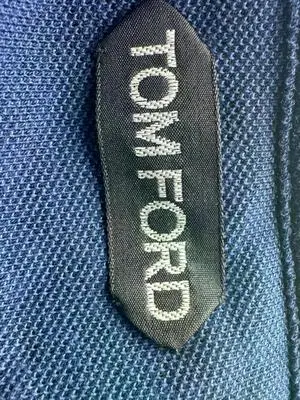 TOM FORD Short-sleeve Polo Shirt - Blue