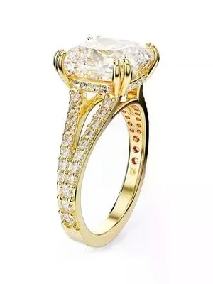 SWAROVSKI Stilla Cushion-cut Crystal-embellished Ring