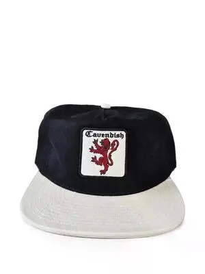 CAVENDISH Logo-patch Panelled Baseball Cap - Black