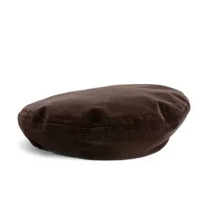 SIBI HATS Lucas Velvet French Beret Hat - Brown
