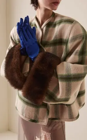 Valentino Garavani Stretch-silk Gloves