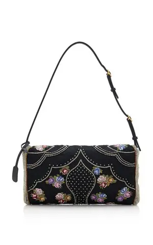 Valentino Garavani Devain Small Beaded Shoulder Bag