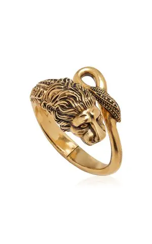 Valentino Garavani Brass Lion Bangle