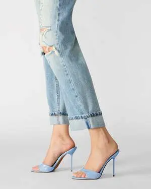 Steve Madden Davina Mule Heels - Light Blue