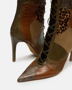 Steve Madden Marelyn Wide Calf Lace-up Boots