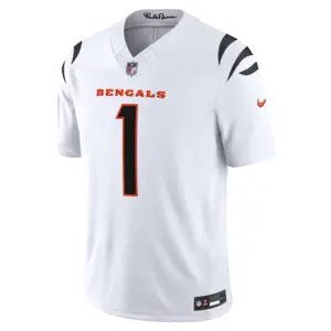 Nike Ja'marr Chase Cincinnati Bengals Dri-fit Nfl Limited Jersey - White