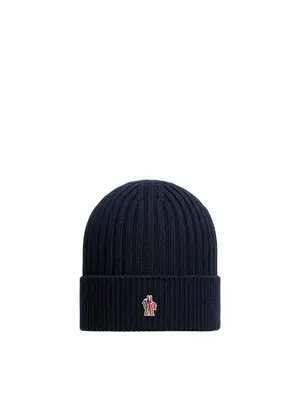 Moncler Wool Beanie - Blue