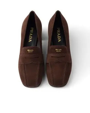 Prada Suede Loafers