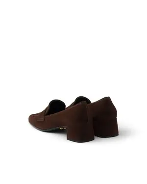 Prada Suede Loafers