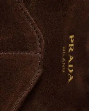 Prada Allusion Large Suede Bag