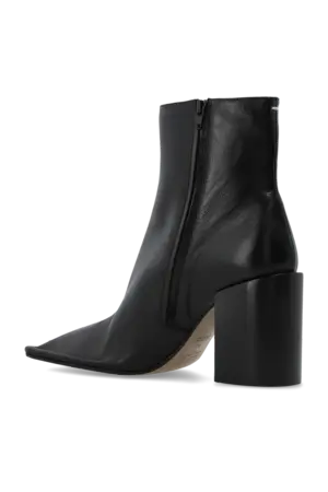 MAISON MARGIELA Leather Heeled Ankle Boots