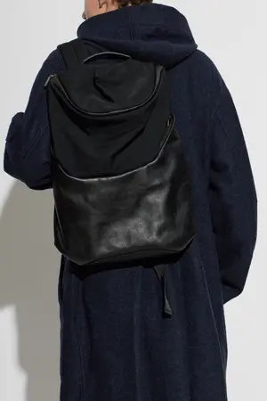 Yohji Yamamoto Backpack Made From Combined Materials