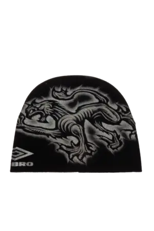 UMBRO Logo Beanie Hat - Black