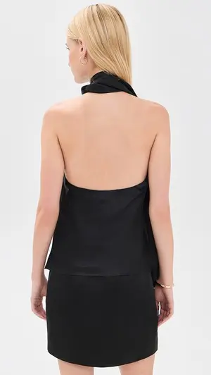 REFORMATION Sabi Silk Top