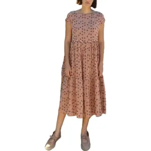Ace & Jig Float Tiered Mini Dress Sandbox