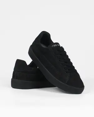 SANS MATIN Olympus Minimalist Low-top Sneaker - Black