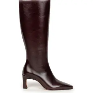 BOBBIES Coline Knee High Boots - Cabernet