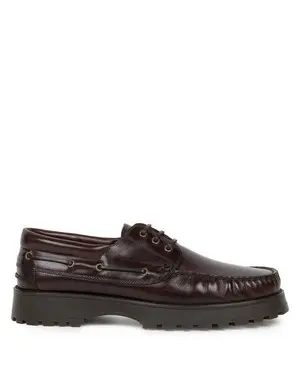 BOBBIES Leif Boat Shoes - Bison