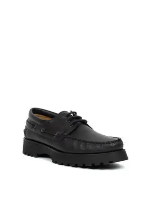 BOBBIES Leif Boat Shoes - Caviar