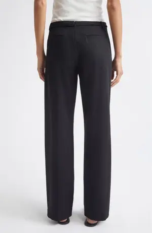 ST. AGNI 90s Rouleau Minimal Wool Pants
