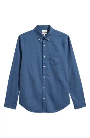 Bonobos Everyday Cotton Oxford Button Down Shirt - Navy