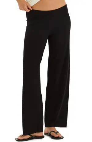 Hatch The Softsculpt Knit Celeste Pant - Black