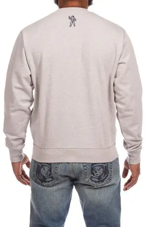 BILLIONAIRE BOYS CLUB Crest Cotton Fleece Sweatshirt
