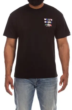 BILLIONAIRE BOYS CLUB Bb Wealth Curve Cotton Graphic T-shirt