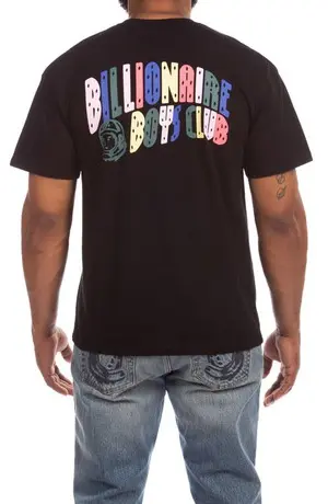 BILLIONAIRE BOYS CLUB Bb Wealth Curve Cotton Graphic T-shirt