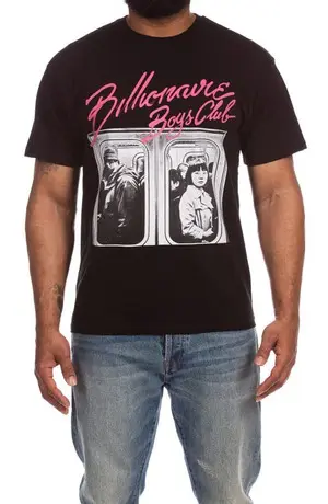 BILLIONAIRE BOYS CLUB Bb Strangers Cotton Graphic T-shirt