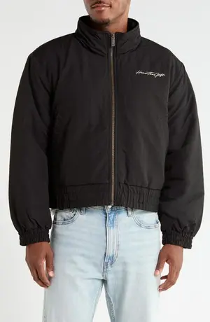 HONOR THE GIFT Logo Script Puffer Jacket