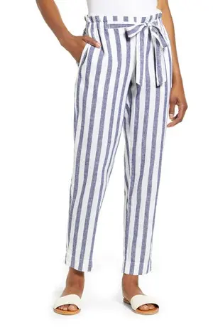 BEACHLUNCHLOUNGE Giavanna Stripe Beach Pants - Minuit