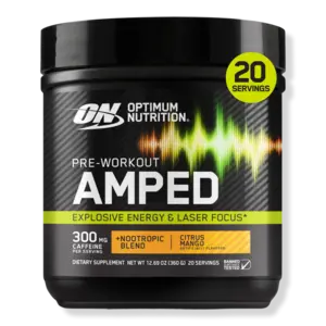 OPTIMUM NUTRITION Pre-workout Amped Citrus Mango - One-color