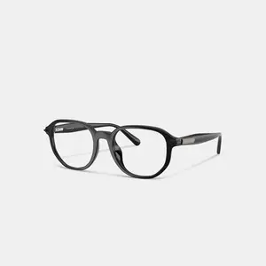 COACH Clip-on Round Sunglasses - Black