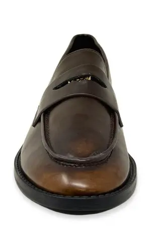 SHU SHOP Tammy Faux Leather Loafer - Brown