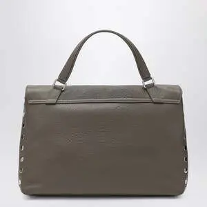 ZANELLATO Medium Postina Bag In Taupe - Grey