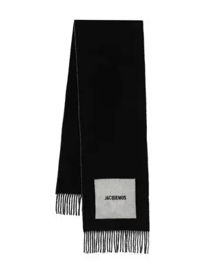 Jacquemus L`echarpe Rond Carr - Black