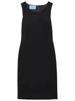 Prada Stretch Wool Midi Dress