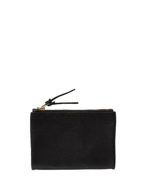 Visvim Foldable Zip Wallet - Black