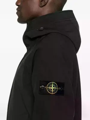 Stone Island Logo-patch Hooded Jacket