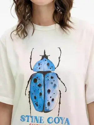 Stine Goya Beetle-print T-shirt