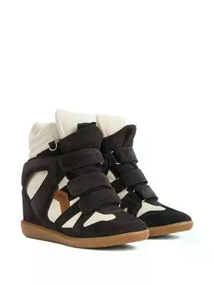 Isabel Marant Étoile Bekett Touch-strap Sneakers - Black