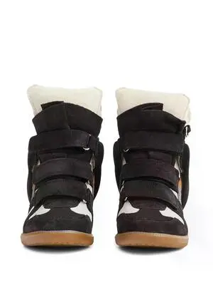 Isabel Marant Étoile Bekett Touch-strap Sneakers - Black