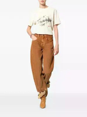 MARANT ETOILE Zewel T-shirt - Neutrals